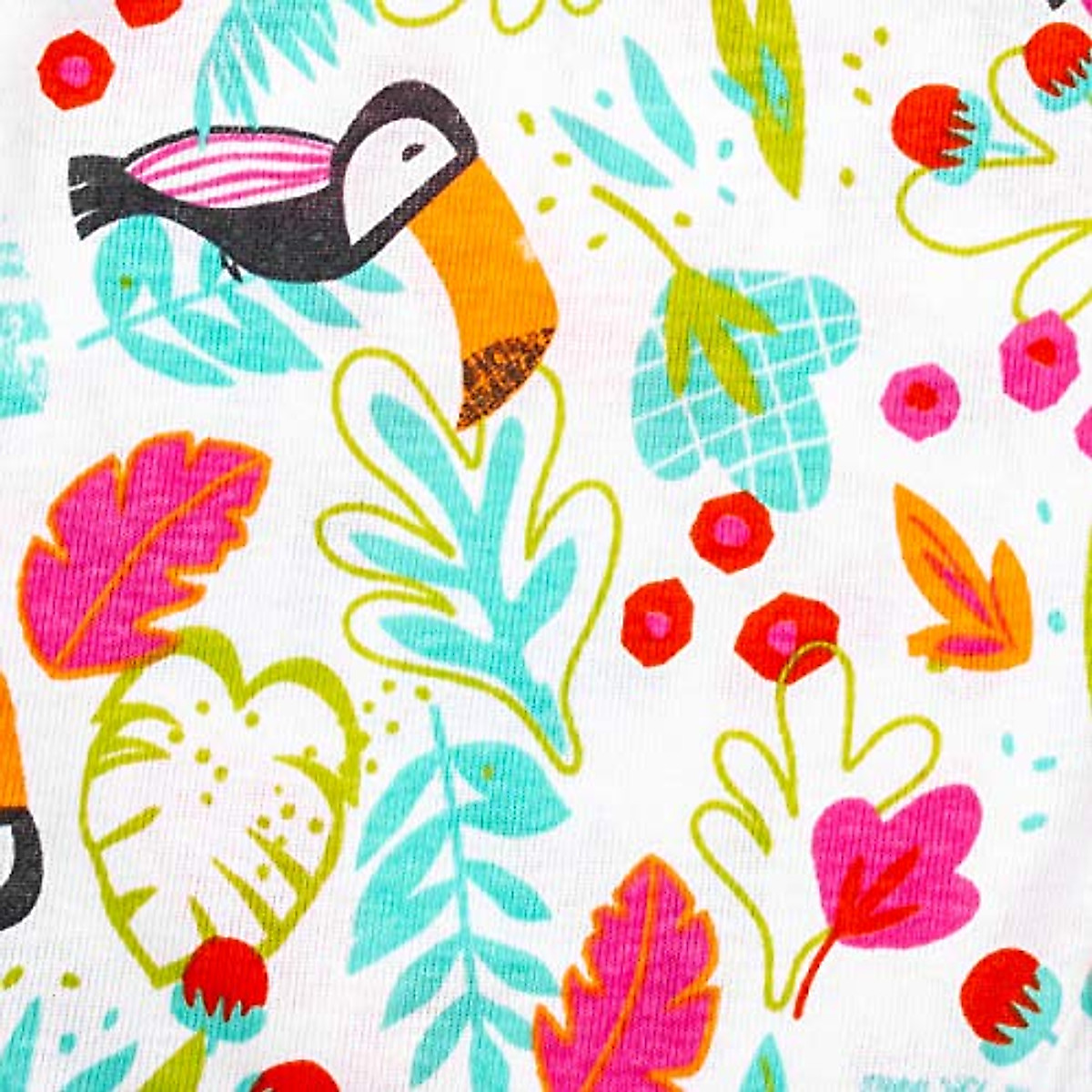 Lamaze Organic Baby baby boys Organic Girl, Boy, Unisex Rompers, One Piece Coverall Jumpsuit, Pink Watermelon, 24 Months US