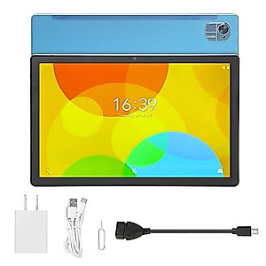Honio HD Tablet, Office Tablet 10.1 Inch 12GB 256GB Memory Octacore CPU Dual Card Slots (US Plug)