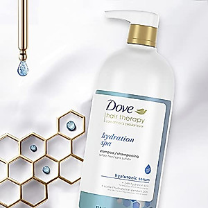Dove Conditioner Hydration Spa for Dry Hair Hair Conditioner with Hyaluronic Serum 33.8 oz