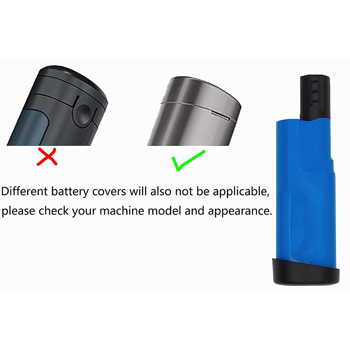 Cameron Sino Replacement Battery for Shark Ion W1 Cord, WV200, WV200UK, fits Part No XFBT200, XFBT200EU, 10.8V Li-ion 2000mAh / 21.60Wh