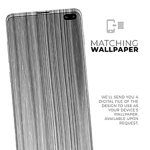 DesignSkinz Textured Gray Dyed Surface Protective Vinyl Decal Wrap Skin Cover Compatible with The Samsung Galaxy S20 (Screen Trim & Back Glass Skin)