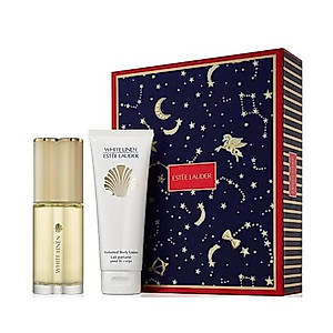Estee Lauder White Linen Perfume Spray & Body Lotion Gift Boxed Set 1.75 oz. edp + 3.4 oz. perfumed body lotion