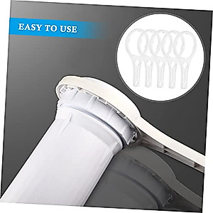 ULTECHNOVO Tools 10pcs 10 Wrench Wrenches Home Household Filtration System Wrench Under Sink Water Filter Tool Wrench Plastic White Filter Canister Spanner