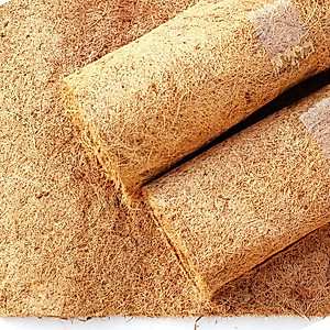 BATRC SYXYSM Natural Coconut Palm Fiber Mat Reptile Lizard Snake Chameleon Carpet Reptile Supplies Moisture-Proof Substrate (Size : 5.75 * 15.75in)