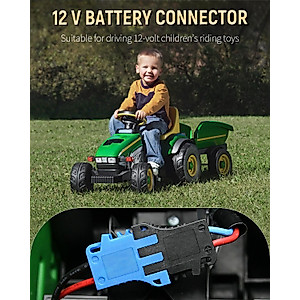 Vibit Power Wheel Adapter for Dewalt 20 V Lithium Battery, Peg-Perego Dewalt Battery Adapter with Original Wire Harness Connector, DC Power Adapter Conversion for Peg-Perego Children's Riding Toys