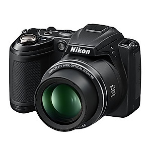 Nikon Coolpix L310 14.1MP Digital Camera with 21x Optical Zoom - BLACK