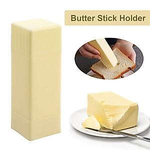 Butter Stick Holder Butter Dish Spreader Dispenser Rotary Butter Keeper with Lid for Corn Home & Kitchen