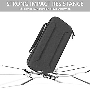 Geekria Carrying Case Compatible with Steam Deck, Hard Shell Carry Case Portable Travel Storage Pouch with Pocket Compatible with Steam Deck Accessories, and Original Charger Storage Bag (Gray)