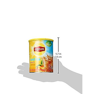 Lipton Iced Tea Mix, Peach 10 qt