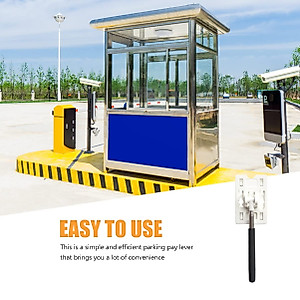 VICASKY Telescopic Rod Card Holder Reacher,Vehicle Parking Toll Swiping Stick Grabber Car Parking Contactless Payment Card Rod Tool