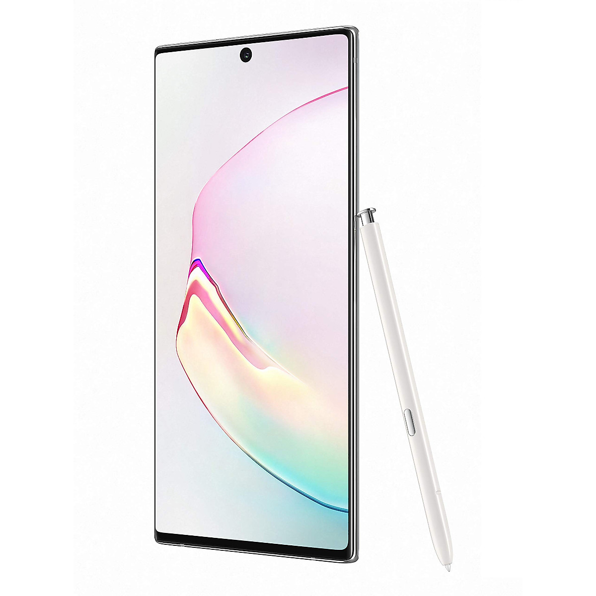 Samsung Galaxy Note 10+ Plus 4G Dual-SIM SM-N975F/DS 256GB (GSM Only, No CDMA) Factory Unlocked 4G/LTE Smartphone - International Version (Aura White) (Renewed)