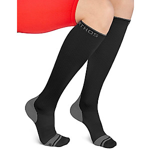 Sparthos Compression Socks (20-30mmHg) Bundle of 3 [Size Large/XL] - Steel Gray + Mountain Brown + Midnight Black
