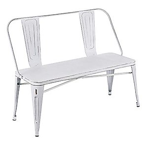 LumiSource Oregon Metal Bench