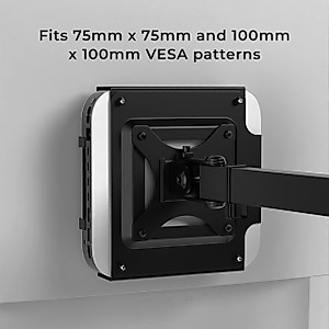 HumanCentric Dual Mac Mini Mount - VESA Compatible, Behind Monitor Arm