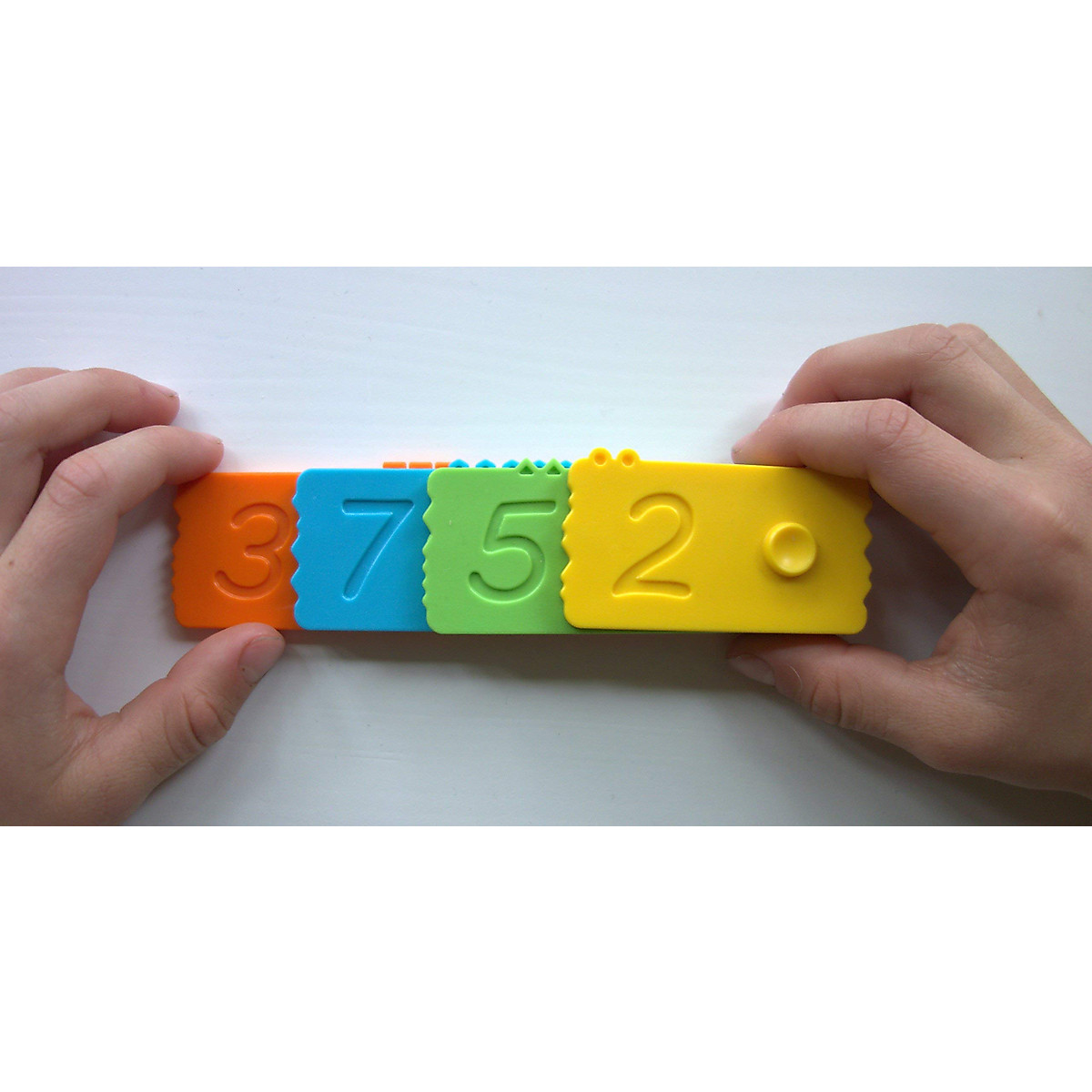 Newmero Bricks - Place Value Manipulatives & STEM Toys for Kids Aged 3-9 | Hands-On Math Learning Resources for Preschool, Kindergarten, First, Second, and Third Grade | Fun Math Games