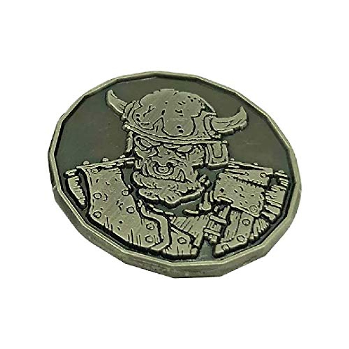 Orc Monster Coin Tokens (5 Pack) || Army of Orcs Coins || Metal Coins || Solidier Coins || RPG || Miniature Tokens || Adventure Coins || D&D Play || Miniature and Tabletop Gaming