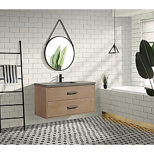 Ari Kitchen & Bath Kane 42" Bathroom Vanity Weathered Fir