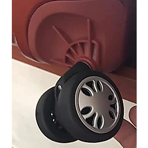 Luggage Suitcase Replacement Wheels Rubber Swivel Caster Wheels Bearings Repair Kits for Luggage