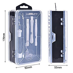 115 in 1 Screwdriver Set, magnetic DIY Precision Tool kit for Glasses PC Laptop Mobile Cell Phone Digital Watch (Taihom 115 in 1 Black)