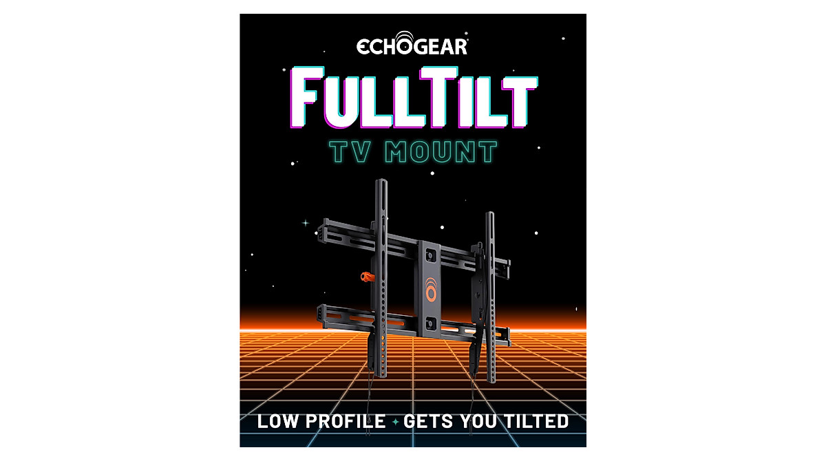 ECHOGEAR Wall Mount for TVs Up to 90" - Easy Installation & Tilt