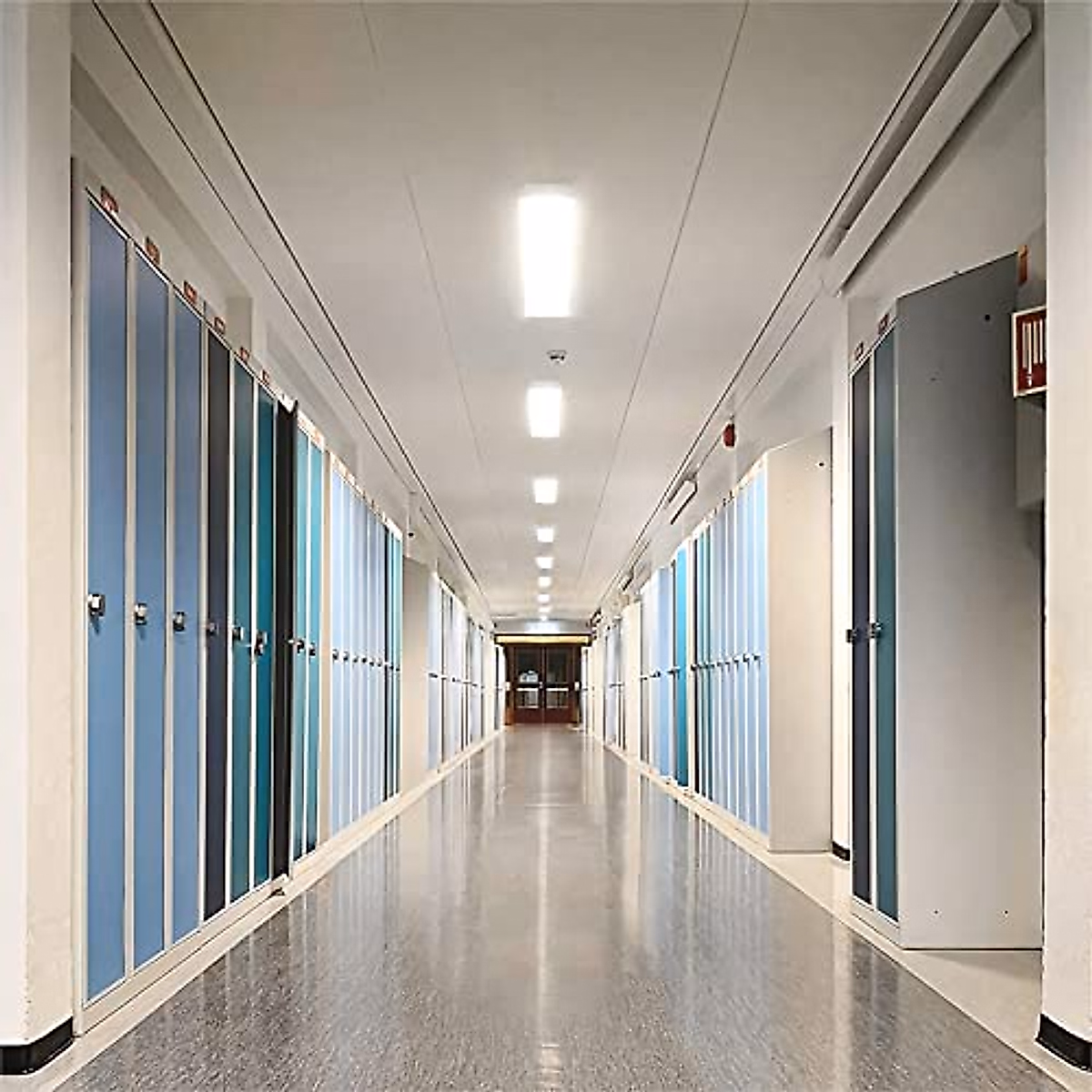 ANTLUX 4FT LED Wraparound 40W Shop Lights for Garage, 4400lm, 4000K, 4 Foot Crystal LED Wrap Light, 48 Inch Integrated Linear Strip Flush Mount Office Workshop Ceiling Lighting Fixture, 4 Pack