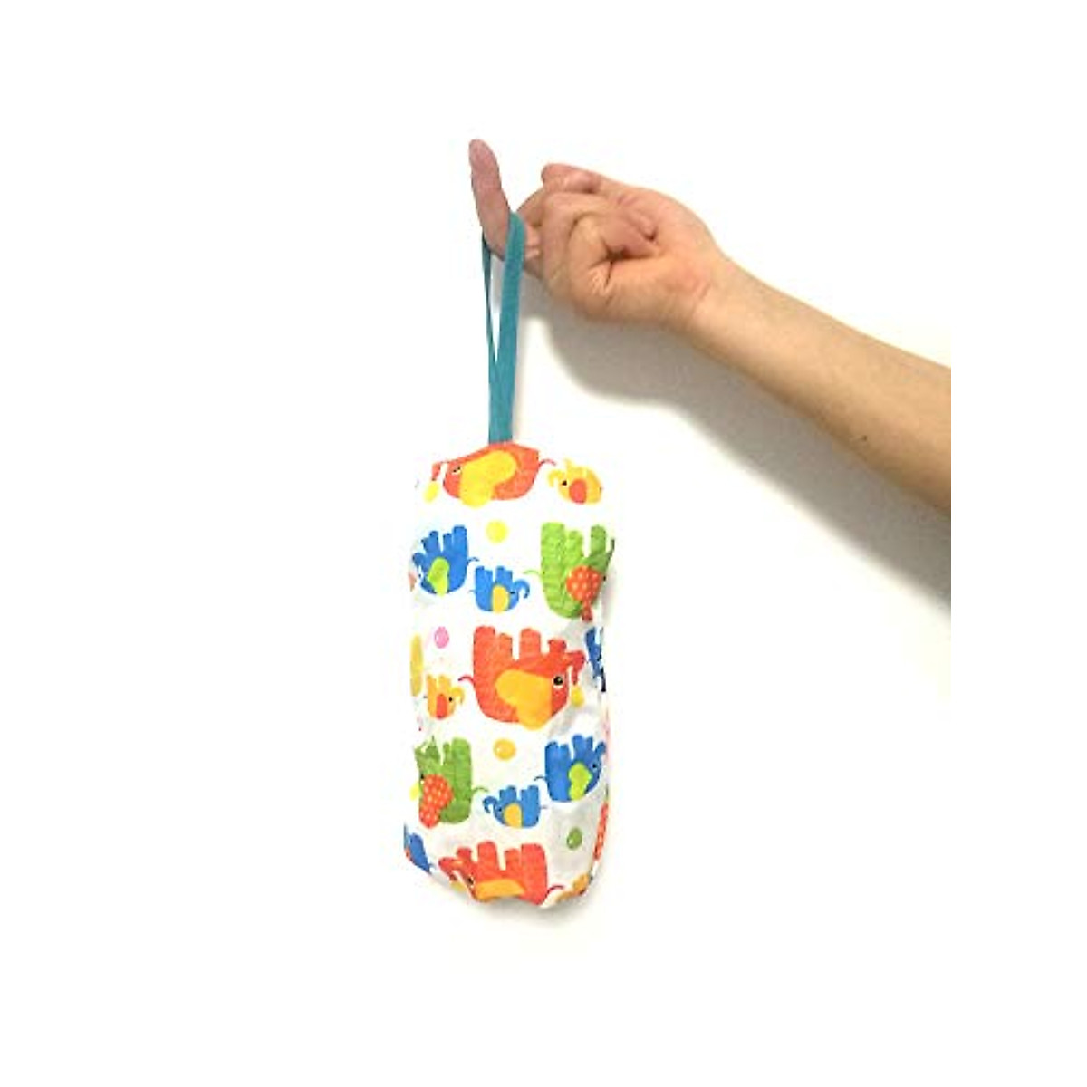 Portable Shopping Cart Cover | High Chair and Grocery Cart Covers for Babies, Kids, Infants & Toddlers ✮ Includes Free Carry Bag ✮ (Simple Elephant)