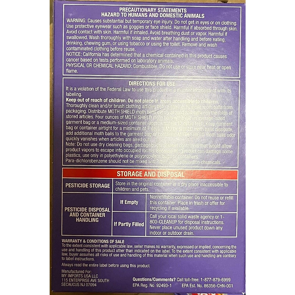 Moth Balls for Rodents Carpet Beetles - Pantry Moth Traps - Kills Clothes Moth Repellent Closet Clothes Protector Indoor - Lavender 2pack