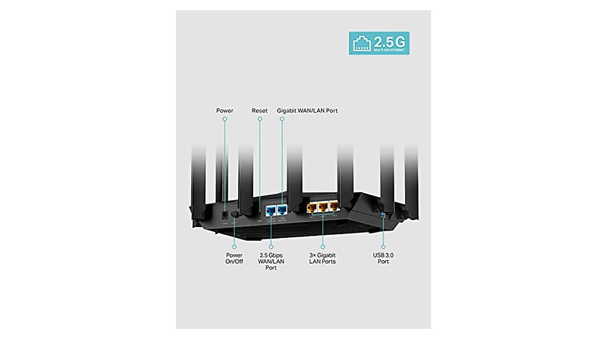 TP-Link AX6000 Wi-Fi 6 Router - Ultra-Fast Connectivity