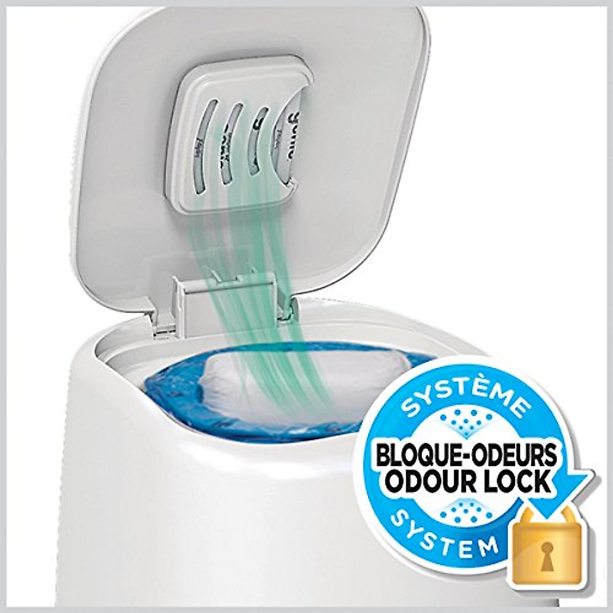 Diaper Genie Playtex Carbon Filter Refill Tray for Diaper Pails, 4 Count