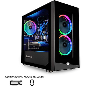 iBUYPOWER Gaming PC Computer Mini Desktop (AMD Ryzen 3 3100 3.6GHz, AMD Radeon RX 550 2GB, 8GB DDR4 RAM, 240GB SSD,WiFi Ready, Windows 10 Home) w/OD Mouse Pad