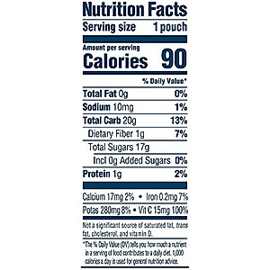 Gerber Organic Baby Food Pouches, Toddler, Banana Raspberry Yogurt Vanilla, 3.5 Ounce (Pack of 12)