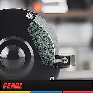 Pearl Abrasive BG610120 Green Silicon Carbide Bench Grinding Wheel with C120 Grit