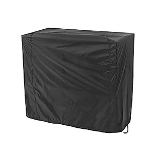 AMSAMOTION Cooler Cart Cover Waterproof,Heavy Duty Oxford Fabric Fit for Most 80 Quart Rolling Cooler Cart Cover,Patio Ice Chest Protective Covers