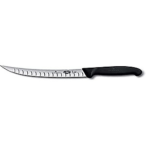 Victorinox VIC-5.7223.20 Fibrox Pro Black Breaking 8" Granton Blade