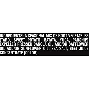 Terra Vegetable Chips, Original Chips with Sea Salt, 6.8 Oz