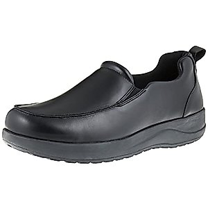 Amazon Essentials Men's Service Shoe, Black, 9.5
