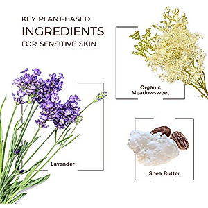 Babo Botanicals Calming Plant-Based 3-in-1 Bubble Bath, Shampoo & Wash - With Lavender & Organic Meadowsweet - For Babies, Kids & Adults With Sensitive Skin - EWG Verified - 15 Fl. Oz.