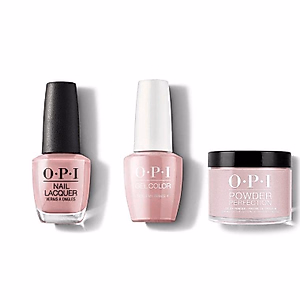 NAIL ART STICKER WITH MATCHING GEL, NAIL POLISH AND DIP COMBO COLOR: Tickle My France-y