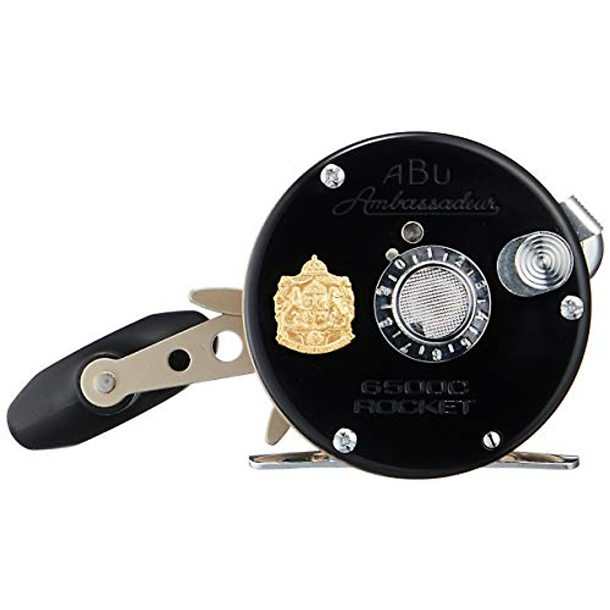 Abu Gacia AMB.6500C Rocket Bait Reel, Black