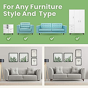 Tarox 5 Inch Wood Furniture Legs Set of 4 | Couch Legs | Chair Legs Replacement Legs Furniture | Sofa Legs Set of 4 Sofa feet | Wooden Furniture feet | Bed Legs | Couch feet Leg | Patas para muebles