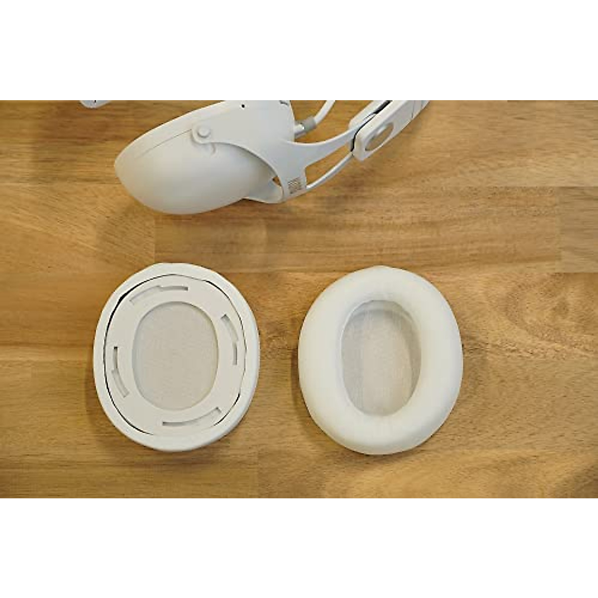 Korg Smart Noise Cancelling DJ Headphones, White NCQ1WH