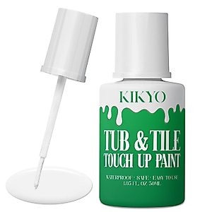 Specialty Tub and Tile Paint, High-Gloss White Tub Paint for Bathtub, Scratches & Chips on Tubs, Tiles, Porcelain, Acrylic, Enamel, Cast Iron, Sinks and Toilets, Quick Dry & Waterproof Porcelain Paint
