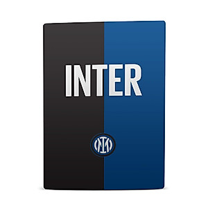 Head Case Designs Officially Licensed Inter Milan Inter Milano Logo Badge Vinyl Faceplate Gaming Skin Decal Compatible With Sony PlayStation 5 PS5 Digital Edition Console and DualSense Controller