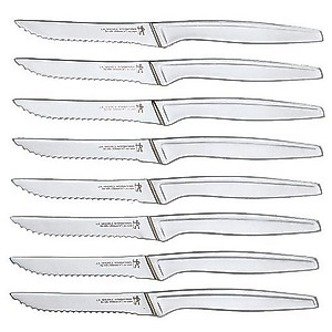 2 X J.A. Henckels International Stainless Steel 8-Piece Steak Knife Set