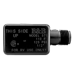 RecPro RV Vacuum Breaker Check Valve | Protect Fresh Water From Pollutants 571-VAC-CHK-A | Made in America