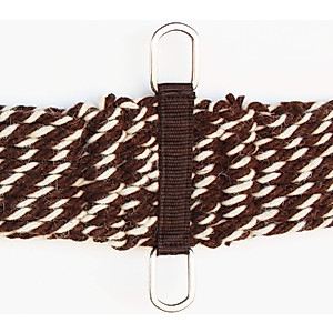 CHALLENGER Horse Western Mohair Wool Breathable Saddle Cinch Stainless Steel 97RT01-22