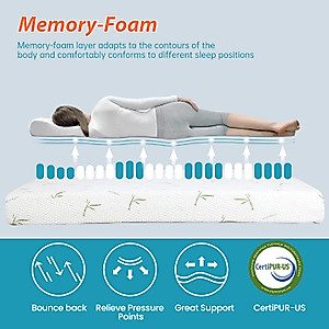BestMassage 10 in Gel Memory Foam Mattress Mattresses for Cool Sleep & Pressure Relief,Medium Firm Mattresses CertiPUR-US Certified/Bed-in-a-Box,King