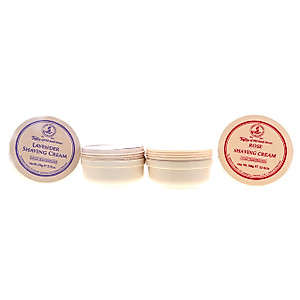 Taylor of Old Bond Street Shave Cream - 2 Pack 5.3 0z Each Choose Your Scents! (Rose and Lavender)