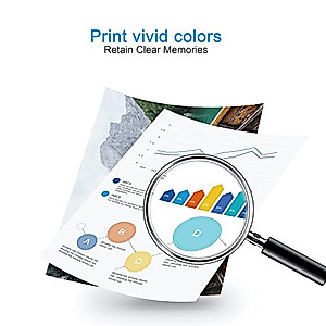 950XL and 951XL Ink Cartridges Combo Pack Compatible for HP 951XL Ink Cartridges Combo Pack use for HP Officejet Pro 8600 8610 8615 8620 8625 276dw 251dw, High Yield (4 Pack)