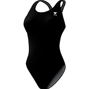 TYR womens Swimsuit Tyreco Maxfit, Black, 42 US
